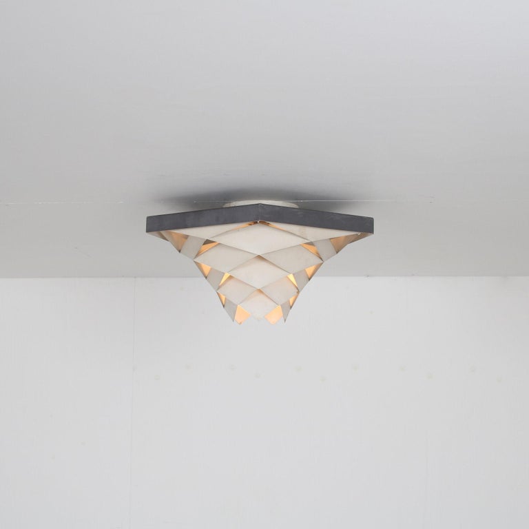 “Sympfoni” Ceiling Lamp by Preben Dahl for Hans Folsgaard, Denmark 1960 ...