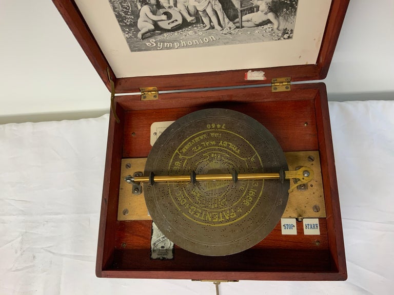Symphonium Music Box at 1stDibs | symfonium, synphonium
