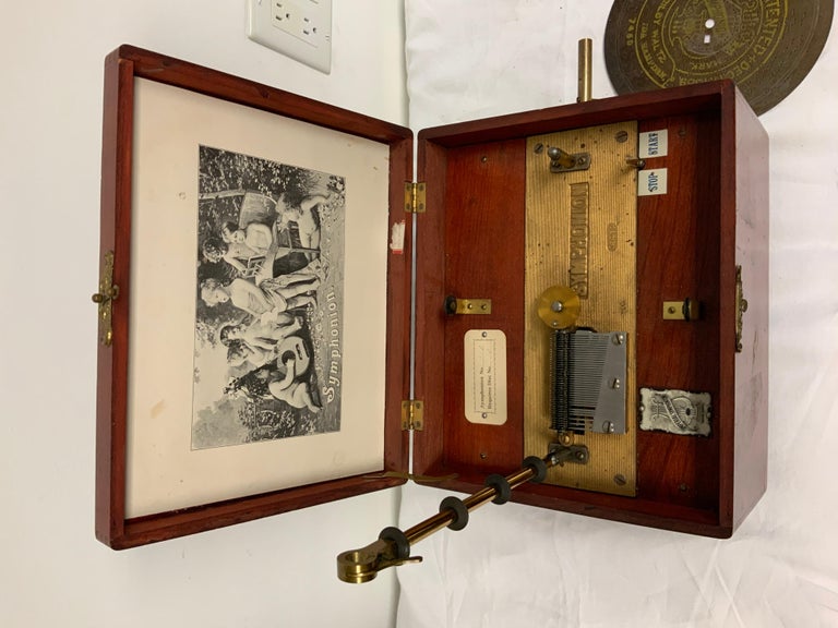 Symphonium Music Box at 1stDibs | symfonium, synphonium