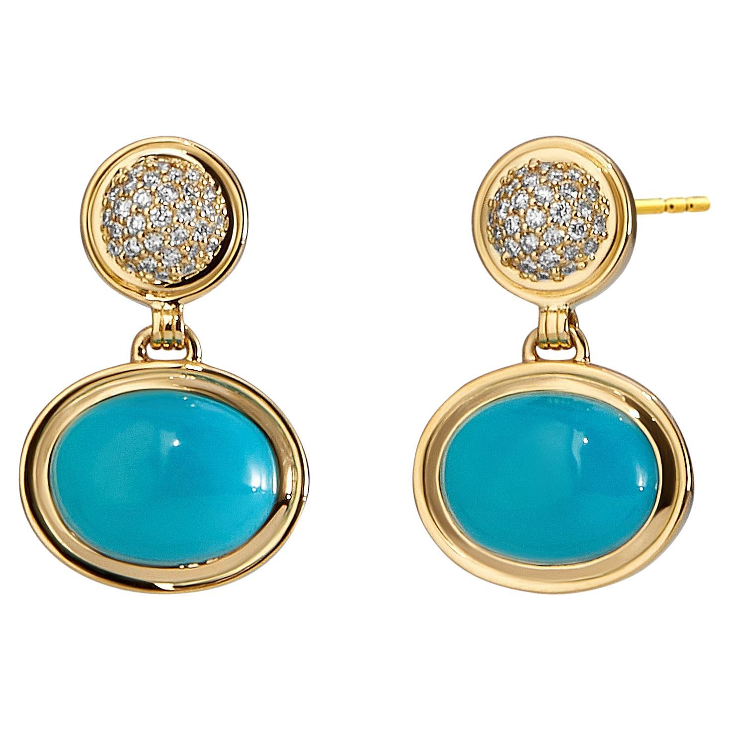 Antique Gold Earrings - 56,402 For Sale at 1stDibs | valayam earrings ...