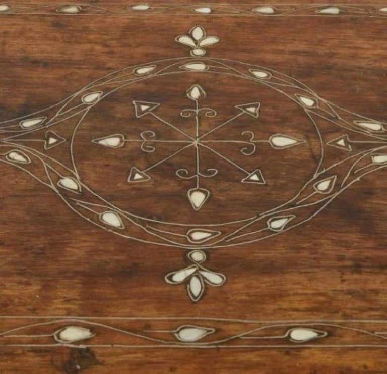 Syrian Mother of Pearl Inlaid Wedding Chest For Sale at 1stDibs