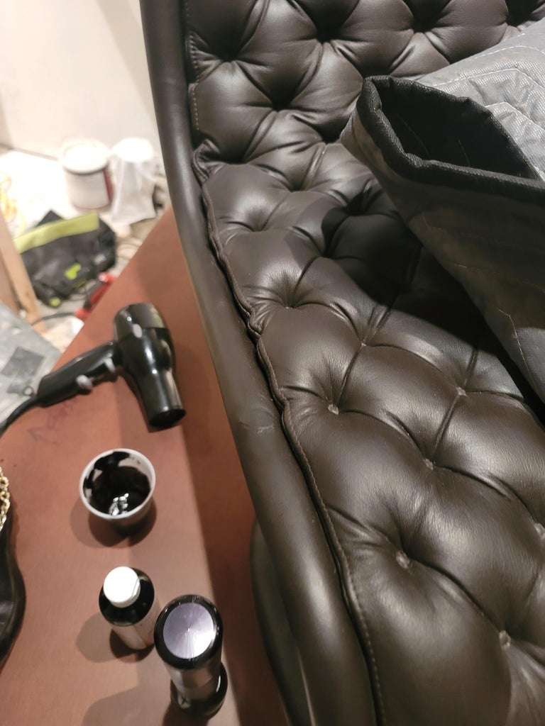 System 1-2-3 Lounge Deluxe by Verner Panton with Dark Brown Leather For ...