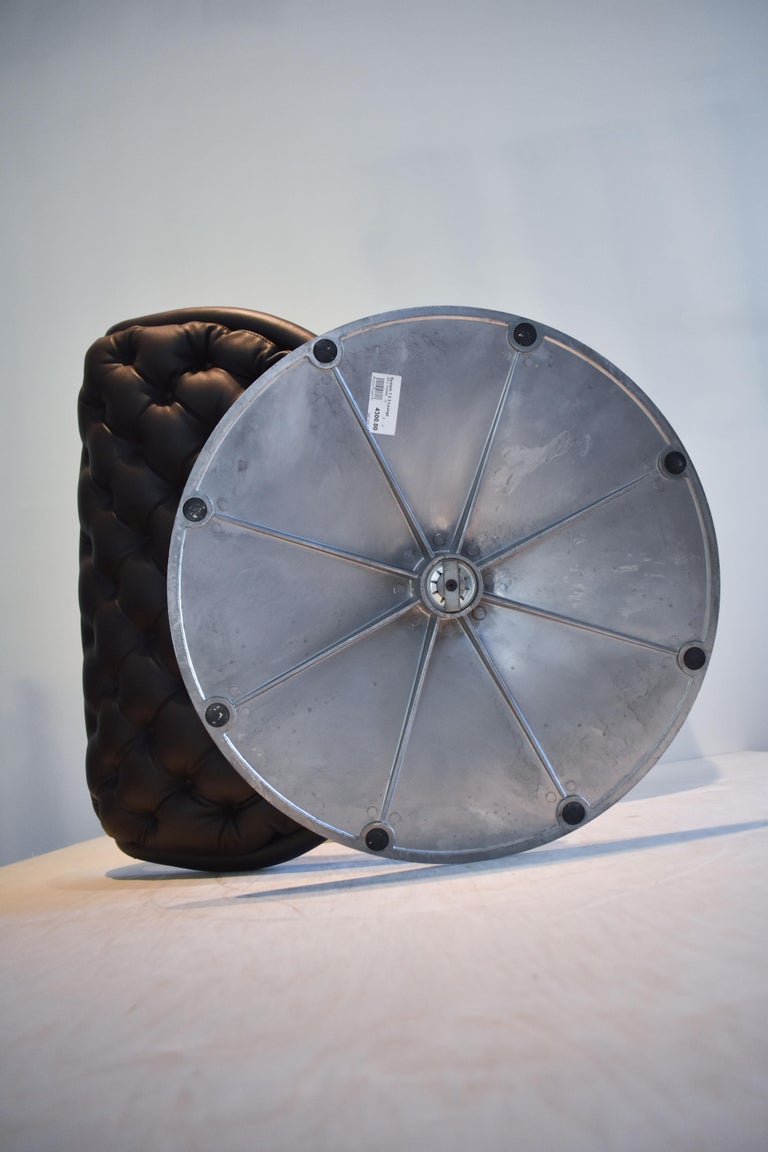 System 1-2-3 Lounge Deluxe by Verner Panton with Dark Brown Leather For ...