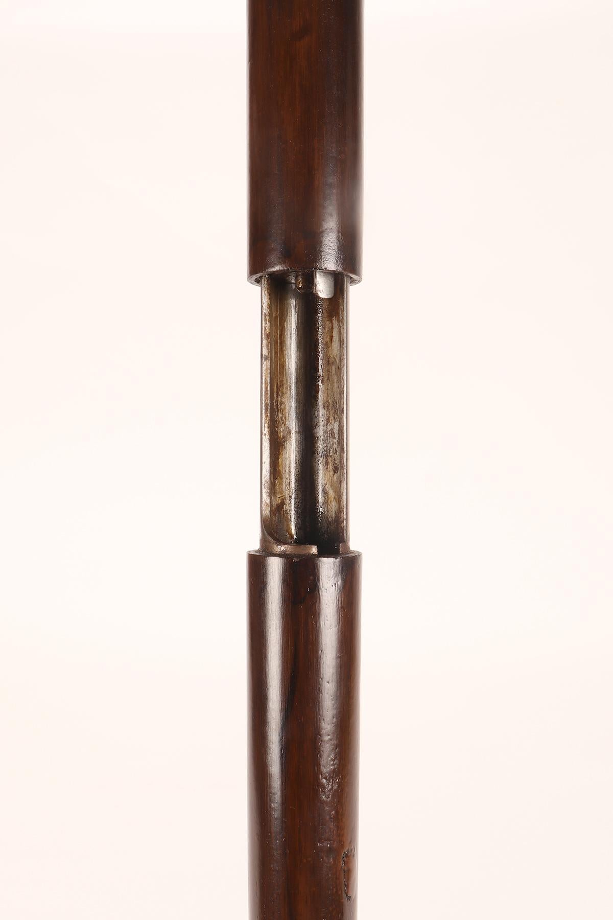 System walking stick: rare breech-loading poacher walking cane, France ...