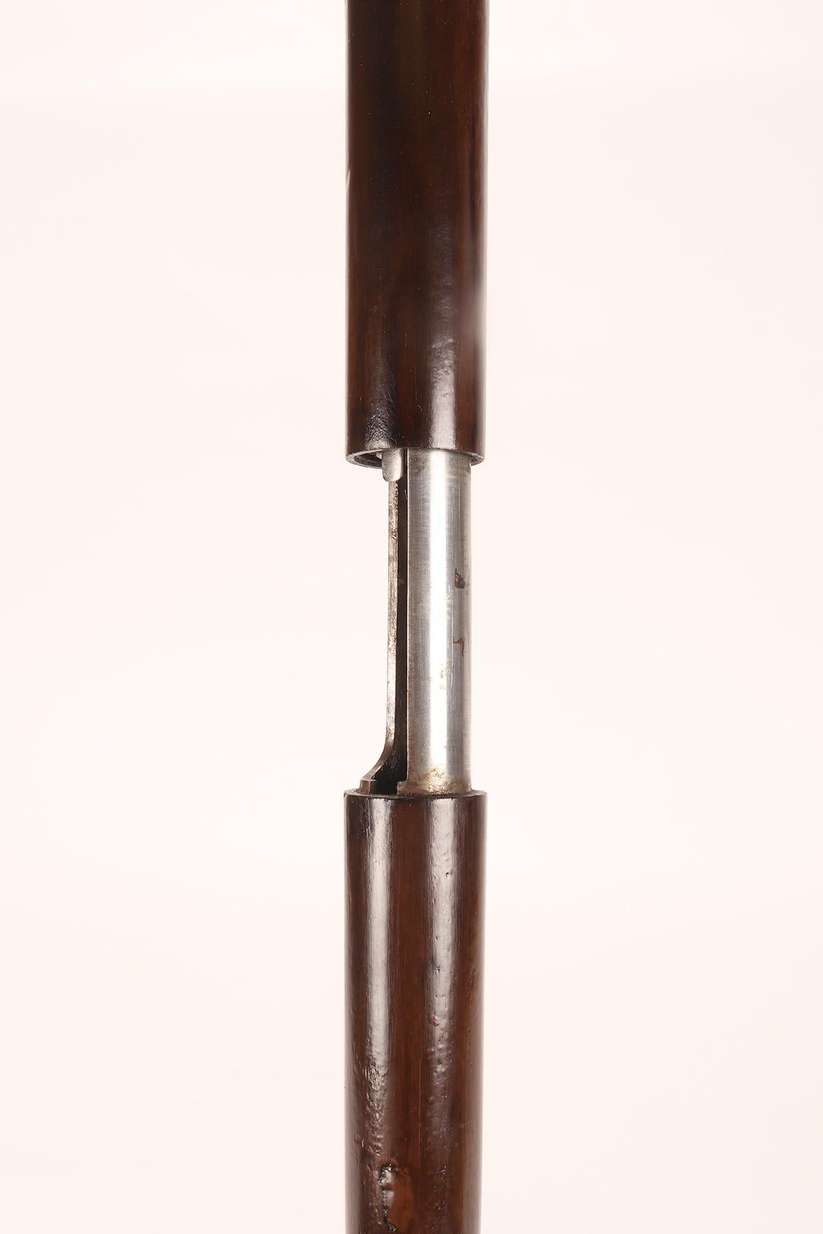 System walking stick: rare breech-loading poacher walking cane, France ...
