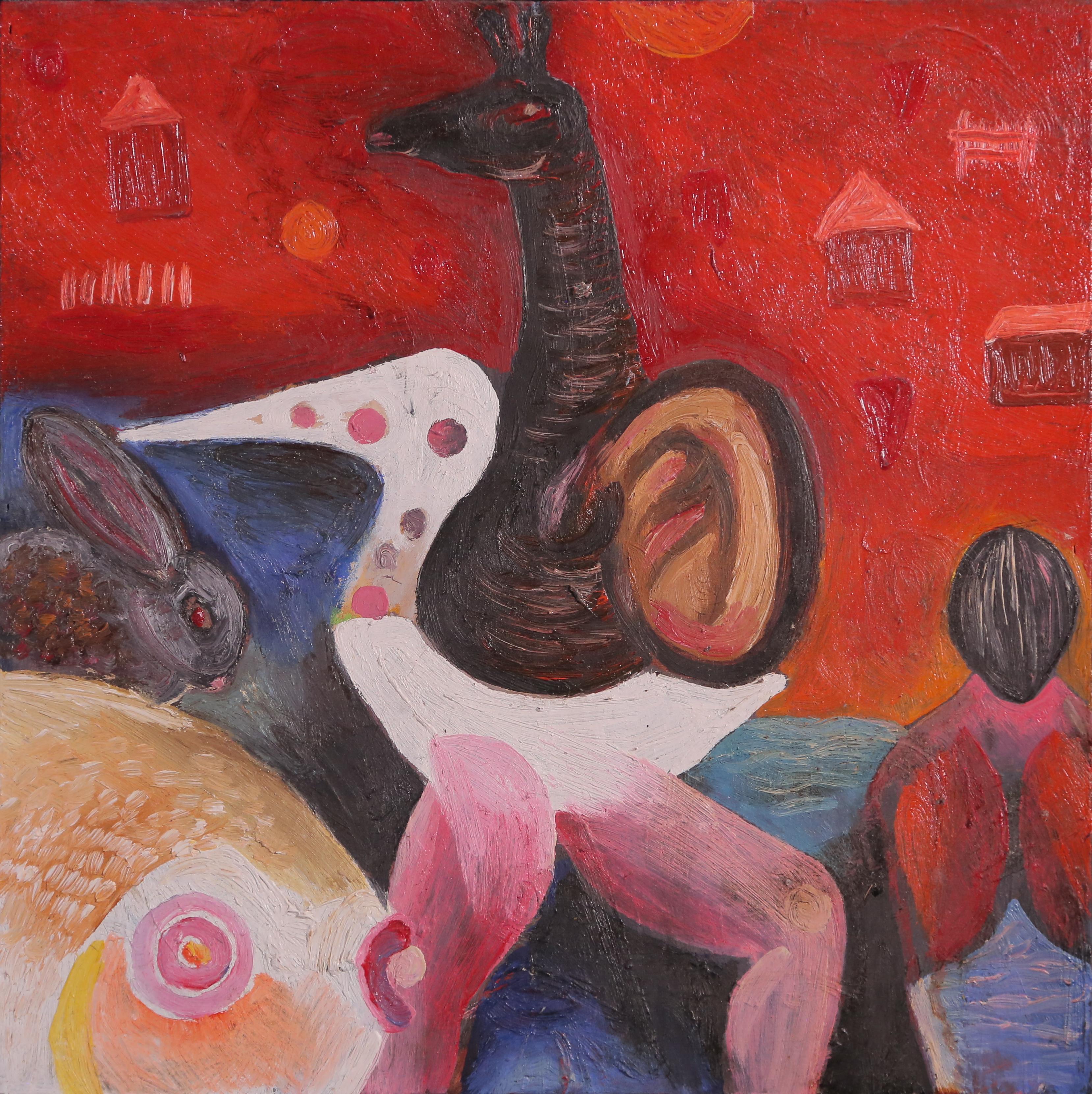 Szilard Szilagyi - Animals, Szilard Szilagyi, Modern Figurative Oil ...