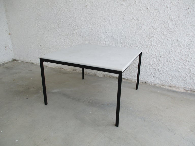 T Angle Side Table by Florence Knoll, 1950s For Sale at 1stDibs
