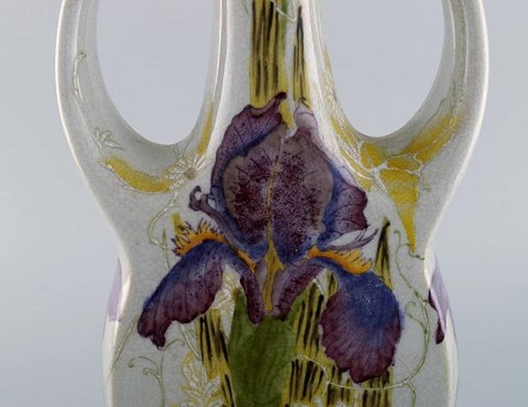 T. Colenbrander, the Netherlands, Two Art Nouveau Vases, 1930s at 1stDibs
