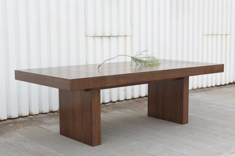 T Dining Table in Oiled Walnut by May Furniture For Sale at 1stDibs