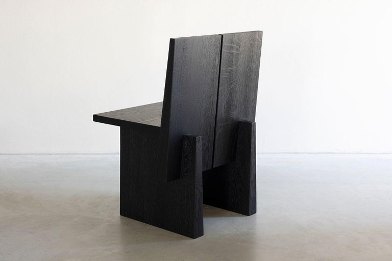 T-Elements Walnut Chair by Van Rossum For Sale at 1stDibs