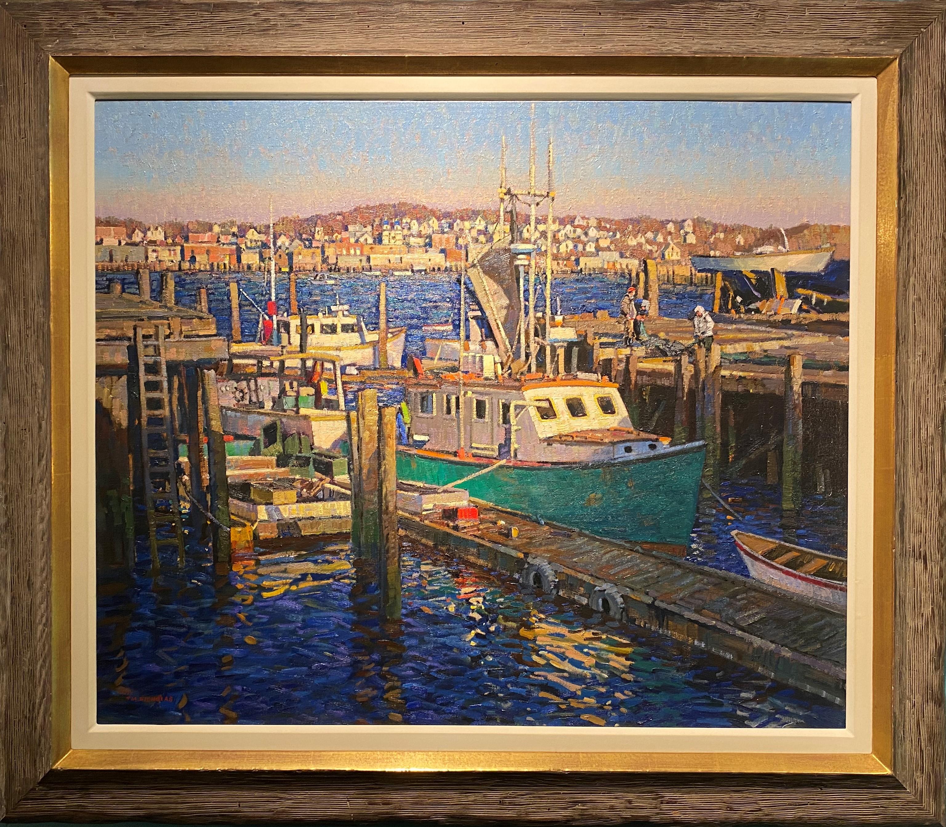 Russell Patterson - Russell Patterson, "My Villa in Normandy", Oil on ...