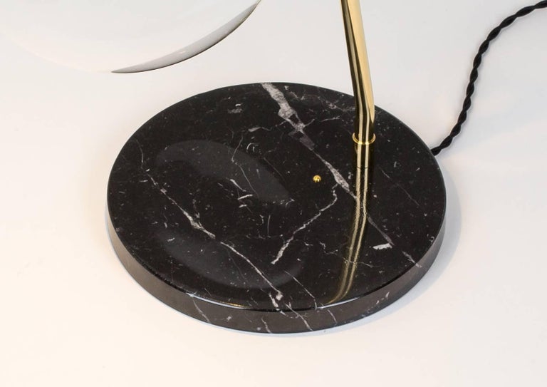 T-Mono Desk/Table Lamp Minimalist Dimmable Soft Touch Sensor, Brass ...