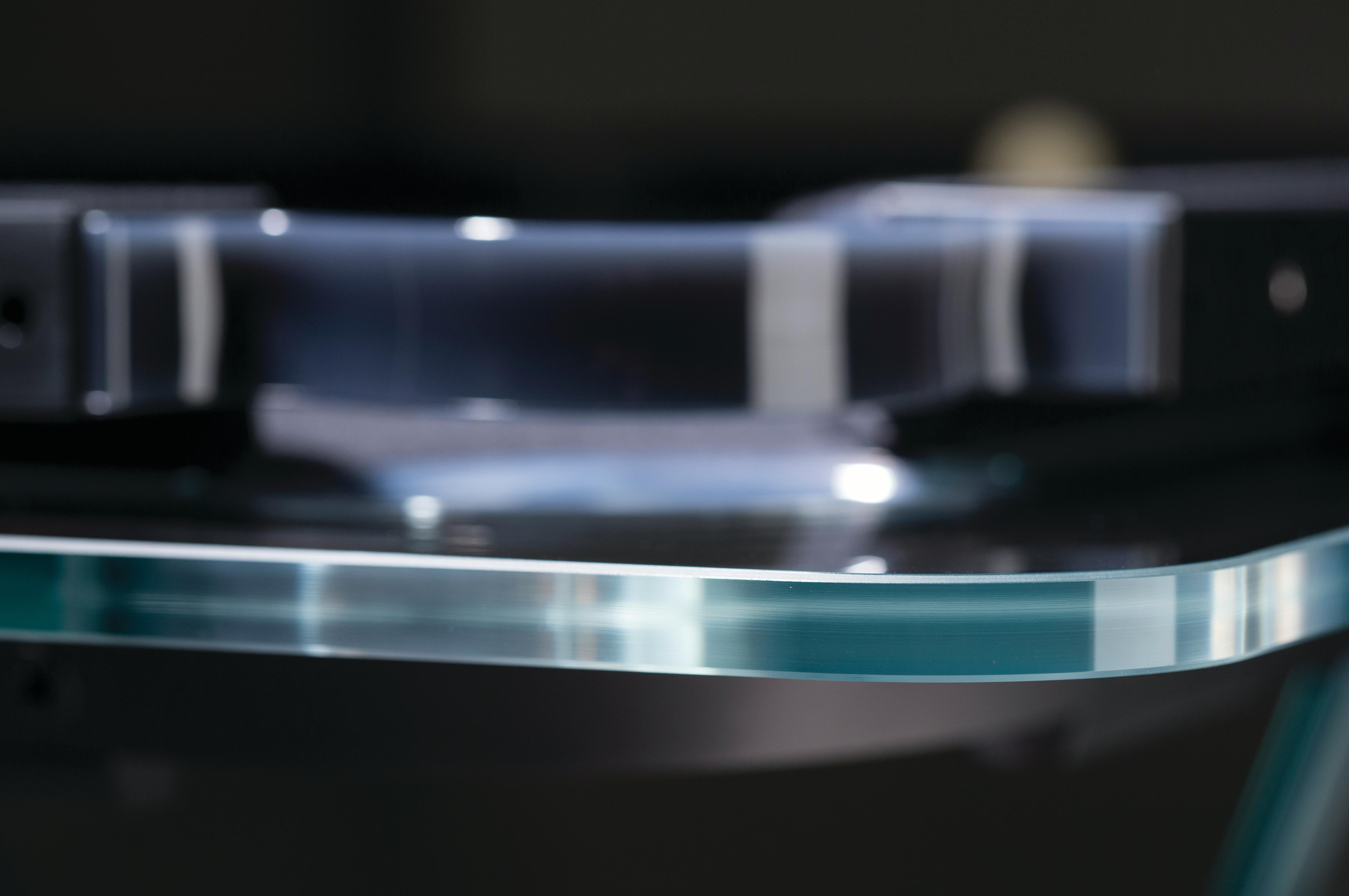 "T1" Crystal Pool Table Designed by Marc Sadler for Teckell For Sale at ...