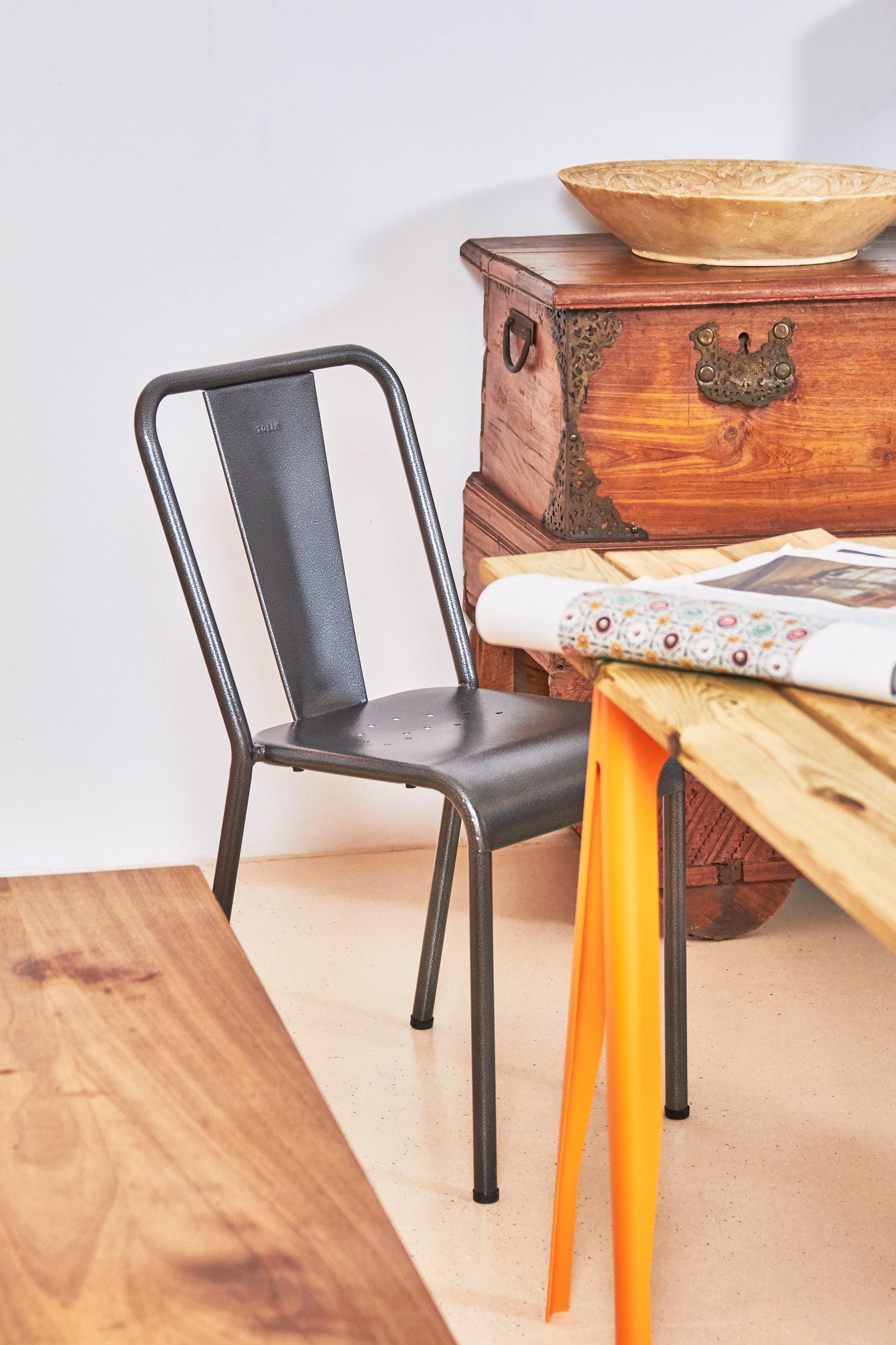 Customizable T37 Chair in Essential Colors by Xavier Pauchard and Tolix ...