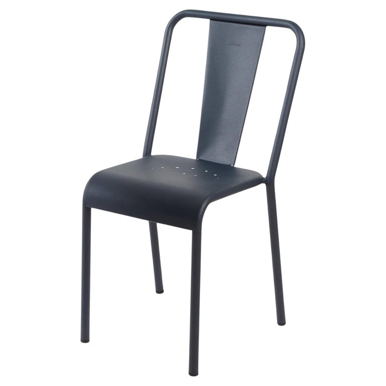 T37 Chair in Midnight Blue by Xavier Pauchard and Tolix For Sale at 1stDibs
