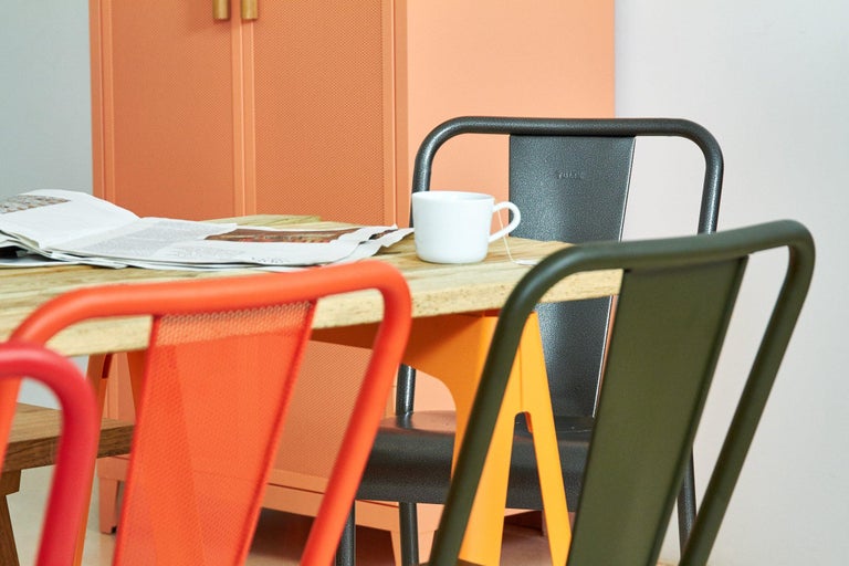 Customizable T37 Chair Perforated in Pop Colors by Xavier Pauchard and ...