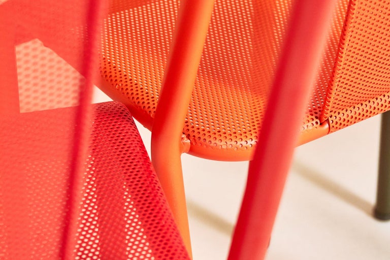 Customizable T37 Perforated Chair in Essential Colors by Xavier ...