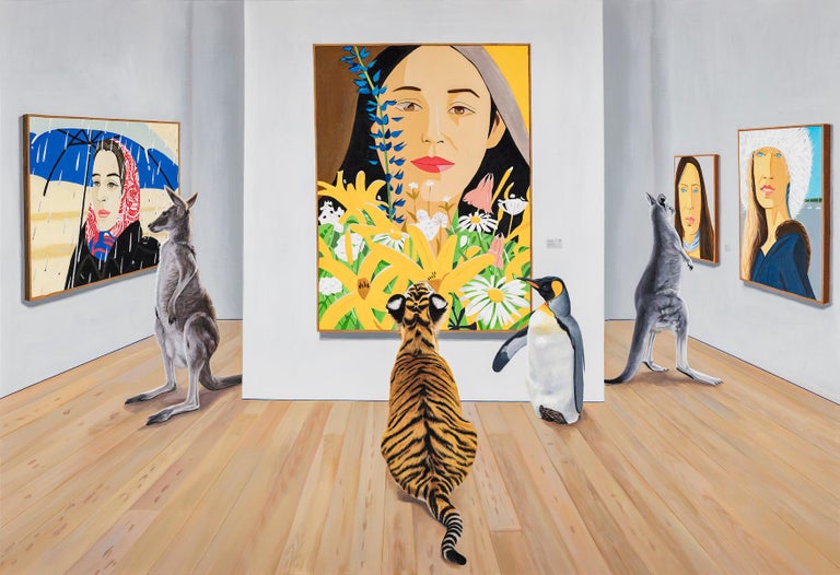 Ta Men+ - Beautiful Women - Tiger For Sale at 1stDibs