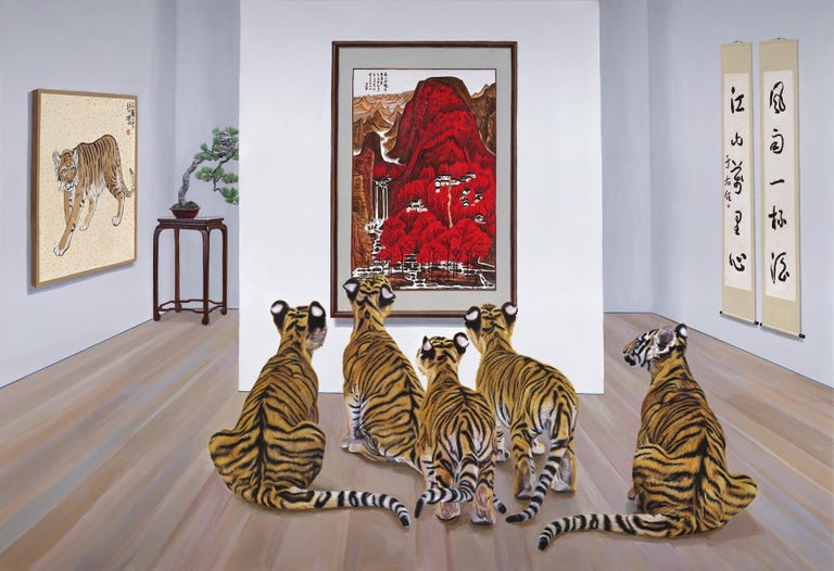 Ta Men+ - China Landscape - Mountain - Red autumnal leaves - Tiger For ...