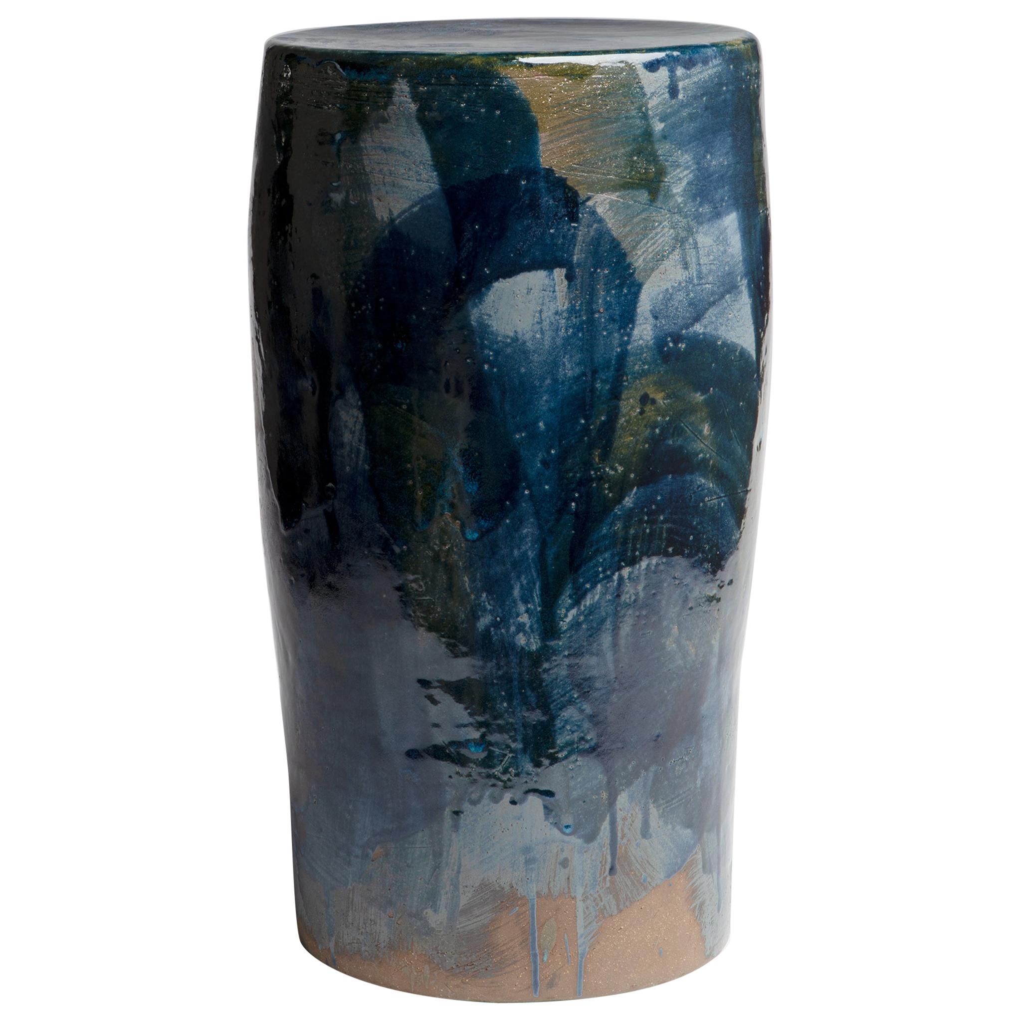 TA06 Glazed Stoneware Table by Pascale Girardin For Sale at 1stDibs