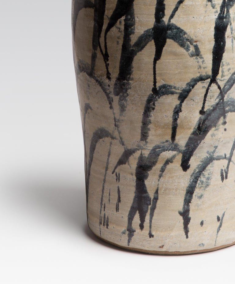 TA04 Glazed Stoneware Table by Pascale Girardin at 1stDibs