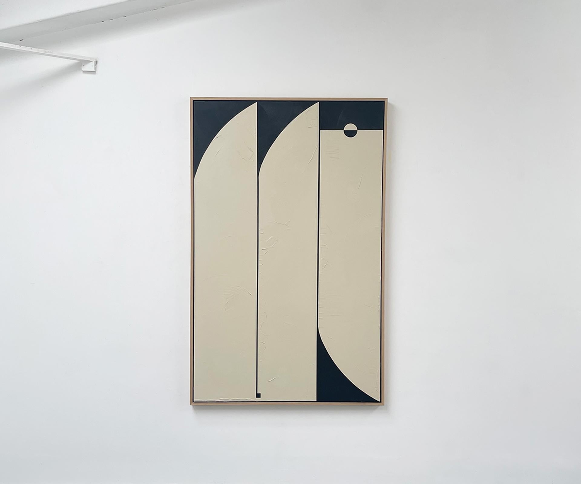 Tabitha Millett - ABSTRACT Painting Texture Black Cream by Abstract ...