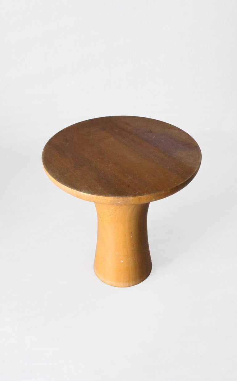 Tabla Table in Jaisalmer Stone by Paul Mathieu for Stephanie Odegard ...