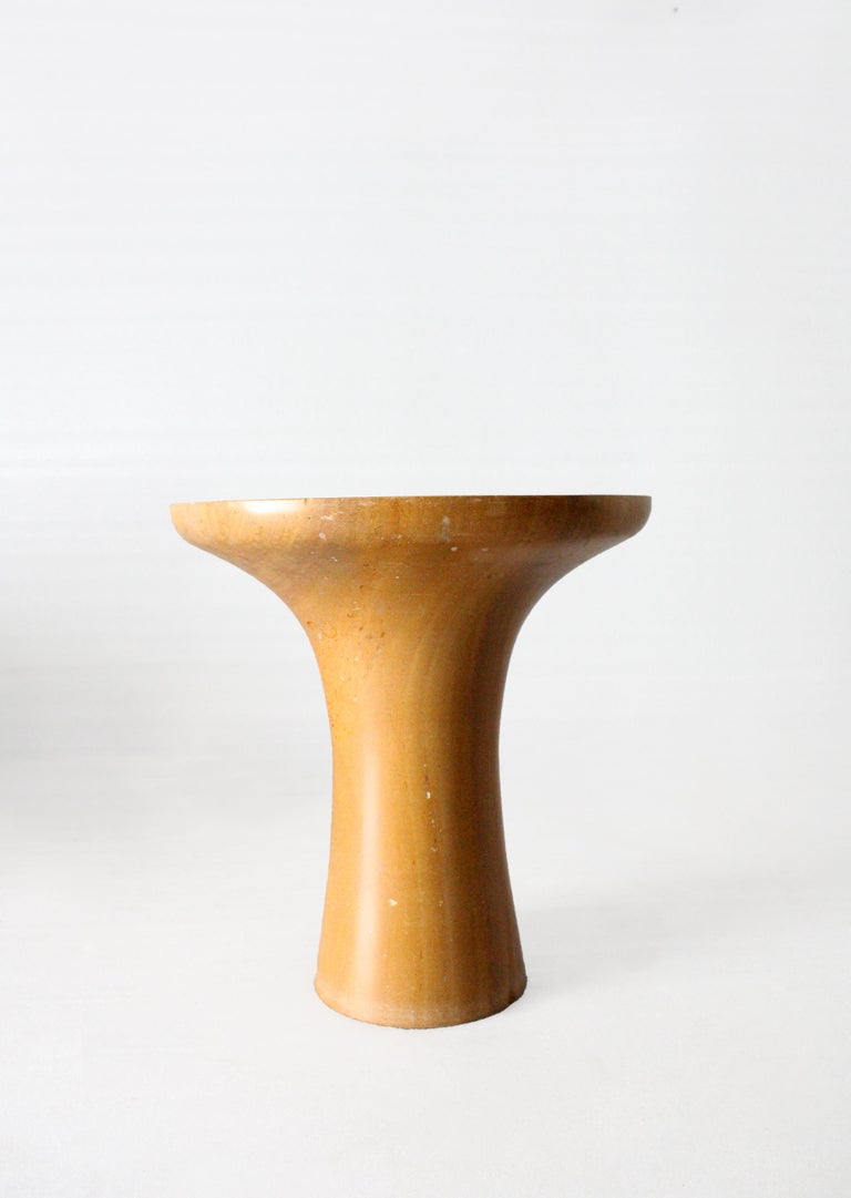 Tabla Table in Jaisalmer Stone by Paul Mathieu for Stephanie Odegard ...