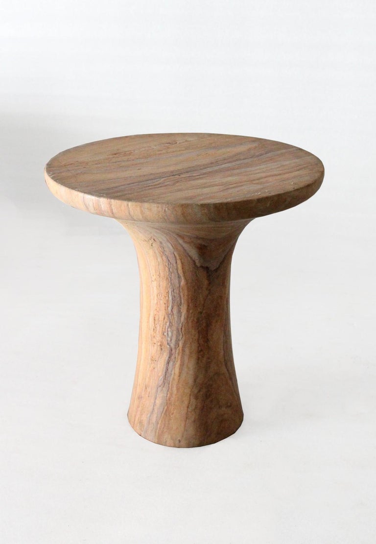 Tabla Table in Rainbow Teakwood Handcrafted in India by Paul Mathieu ...