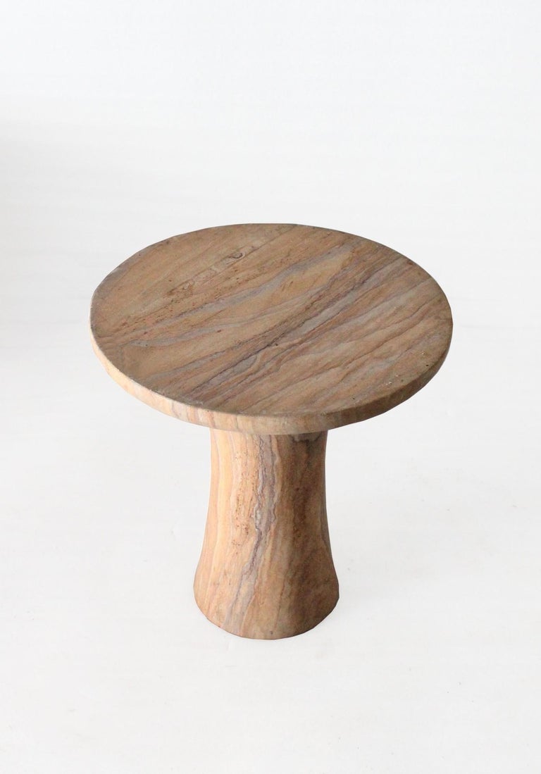 Tabla Table in Rainbow Teakwood Handcrafted in India by Paul Mathieu ...