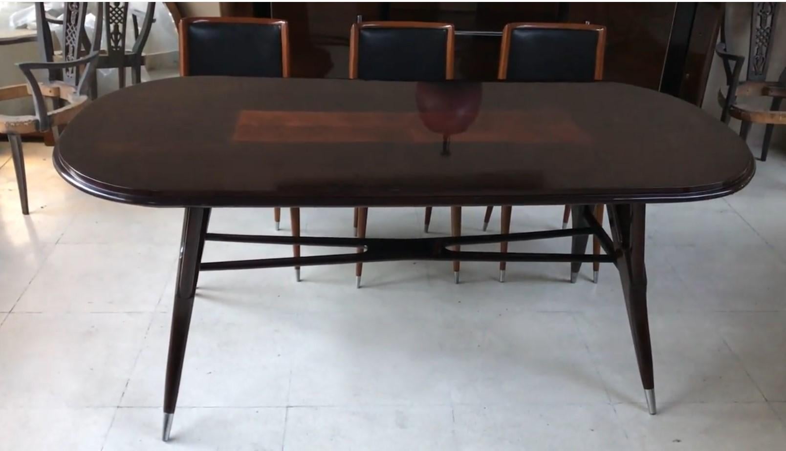 Table ' 6 People', Year 1960, Italian For Sale at 1stDibs
