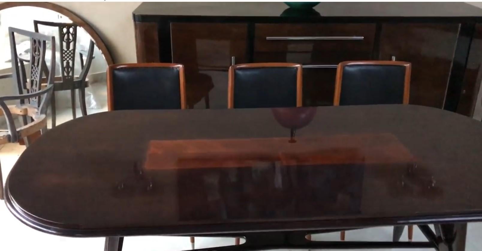 Table ' 6 People', Year 1960, Italian For Sale at 1stDibs