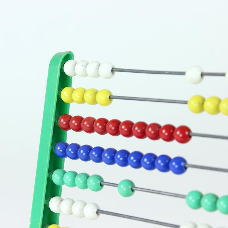 Table Abacus, Czechoslovakia, 1960s For Sale at 1stDibs