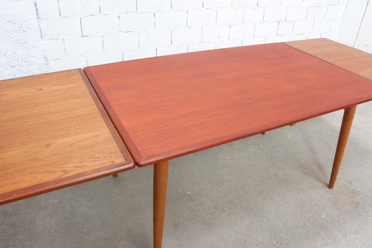 Hans Wegner AT-312 dining Table for Andreas Tuck For Sale at 1stDibs