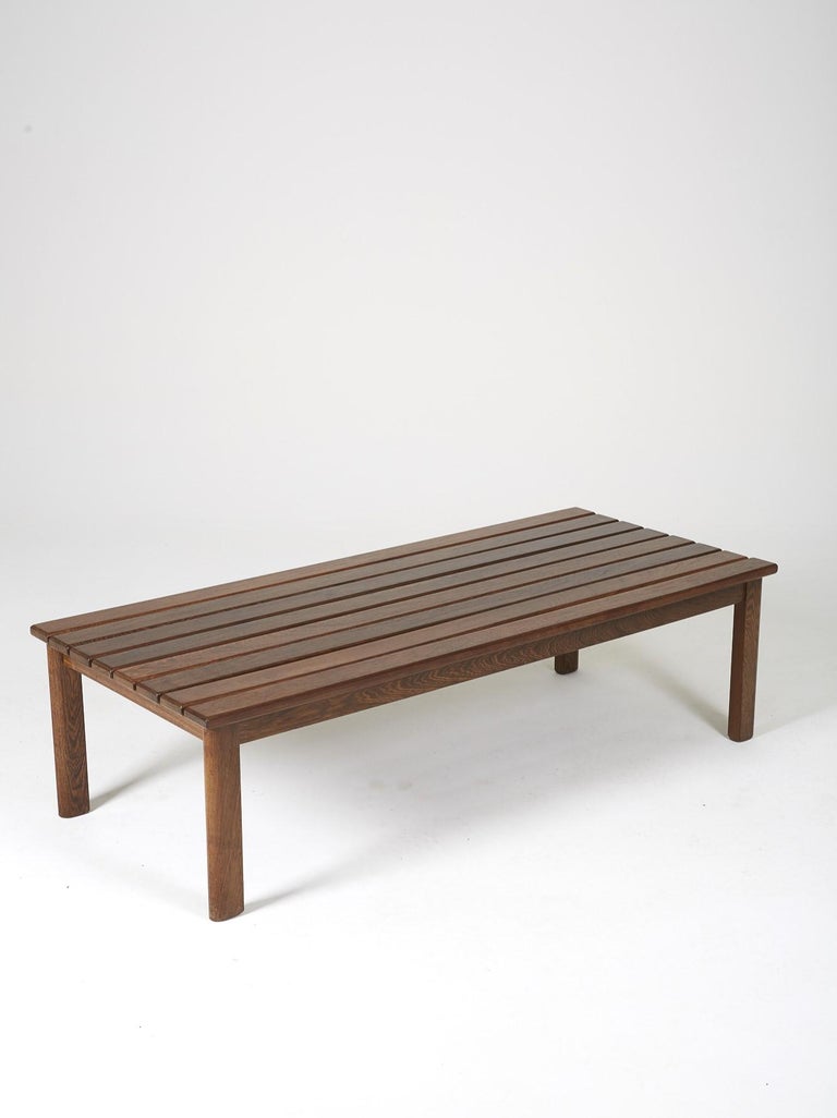 Solid Wenge Coffee Table, 1960s For Sale at 1stDibs