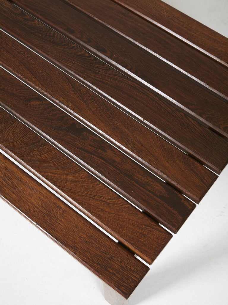 Solid Wenge Coffee Table, 1960s For Sale at 1stDibs