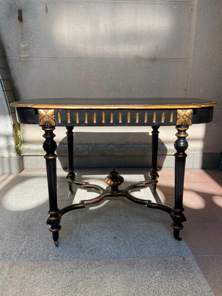 Table Center / Console Napoleon III, 19th Century at 1stDibs