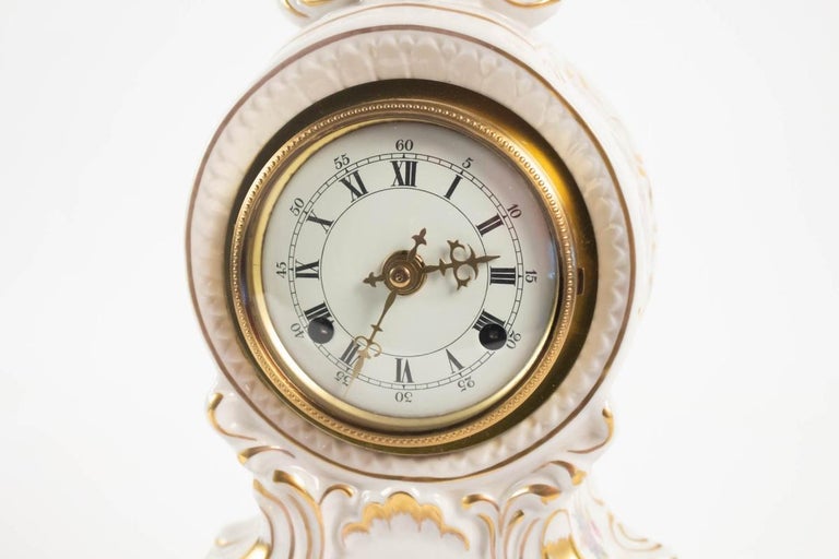 Table Clock, Louis XV Style at 1stDibs