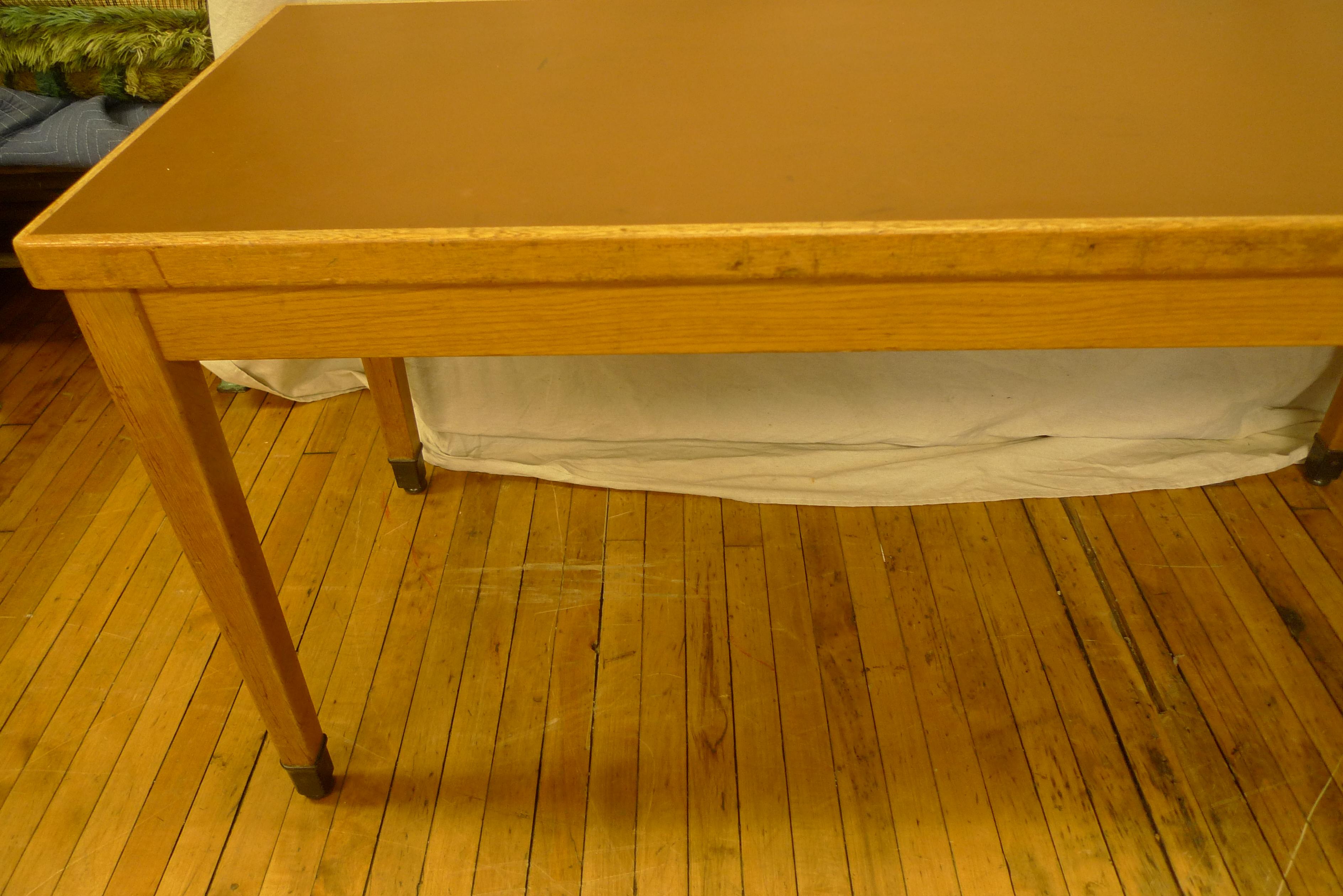 Table Desk of Oak Classic Lab School Design For Sale at 1stDibs