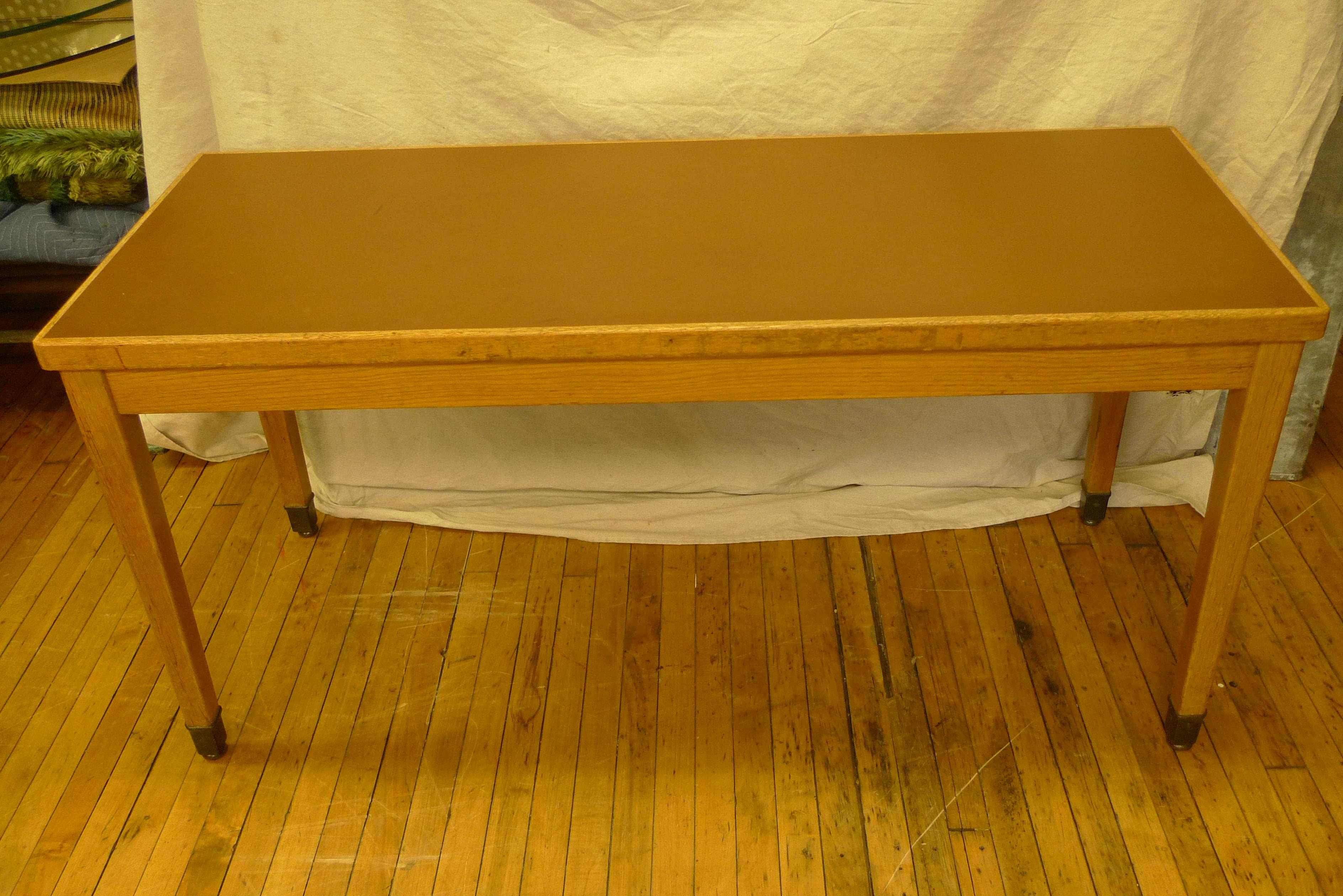 Table Desk of Oak Classic Lab School Design For Sale at 1stDibs