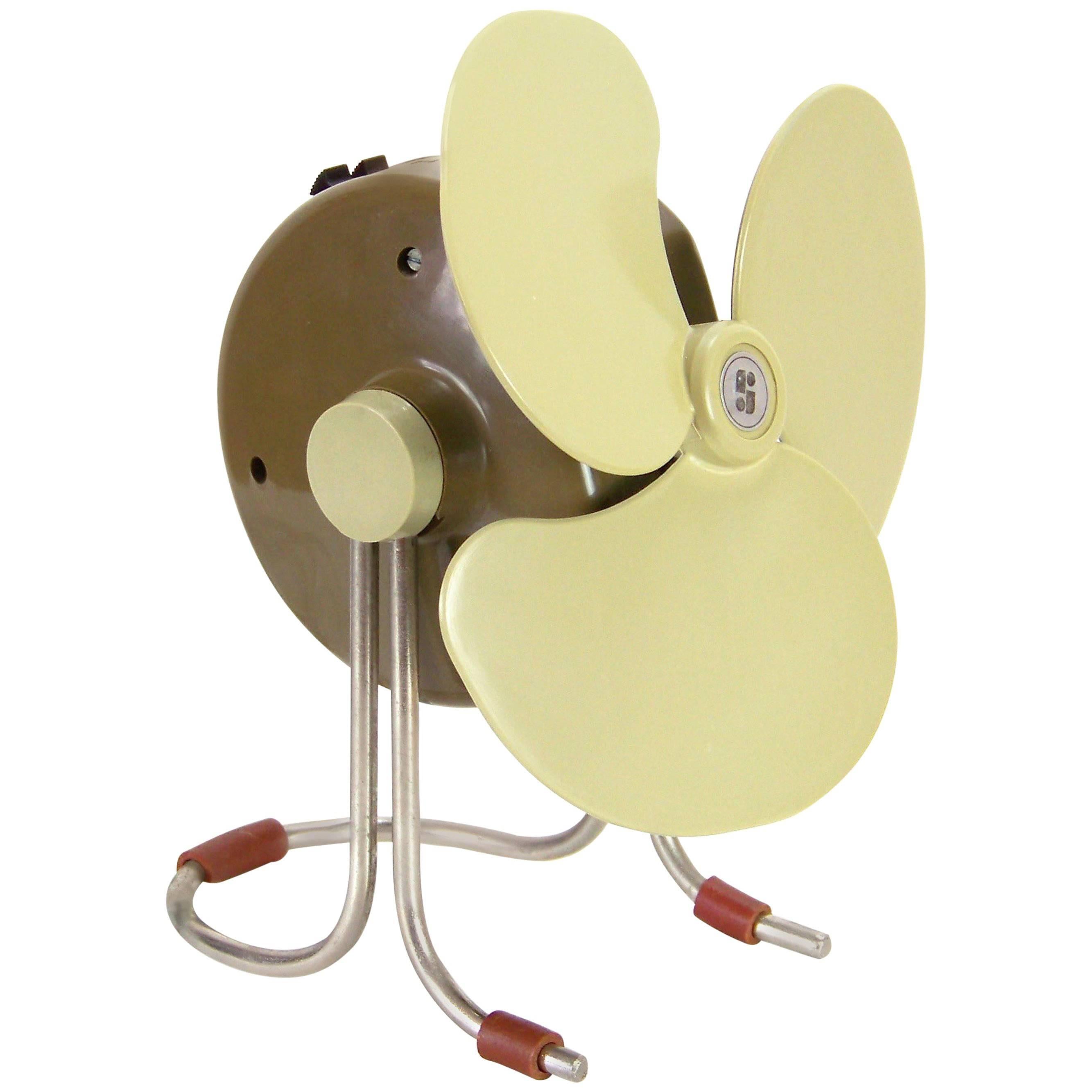 Table Fan, 220V, 20W Central Europe in the 1980s at 1stDibs