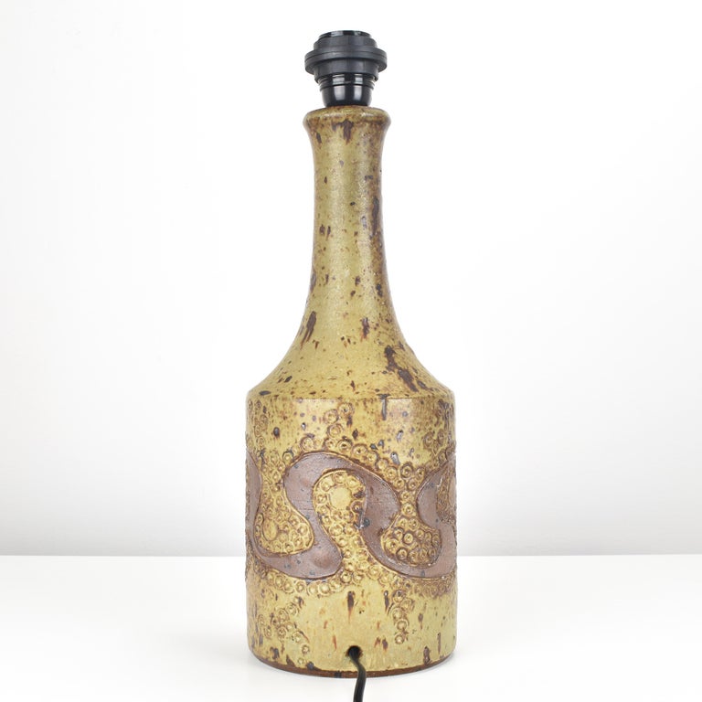 Table Floor Lamp by Stiil Keramik Denmark Danish Modern Stoneware ...