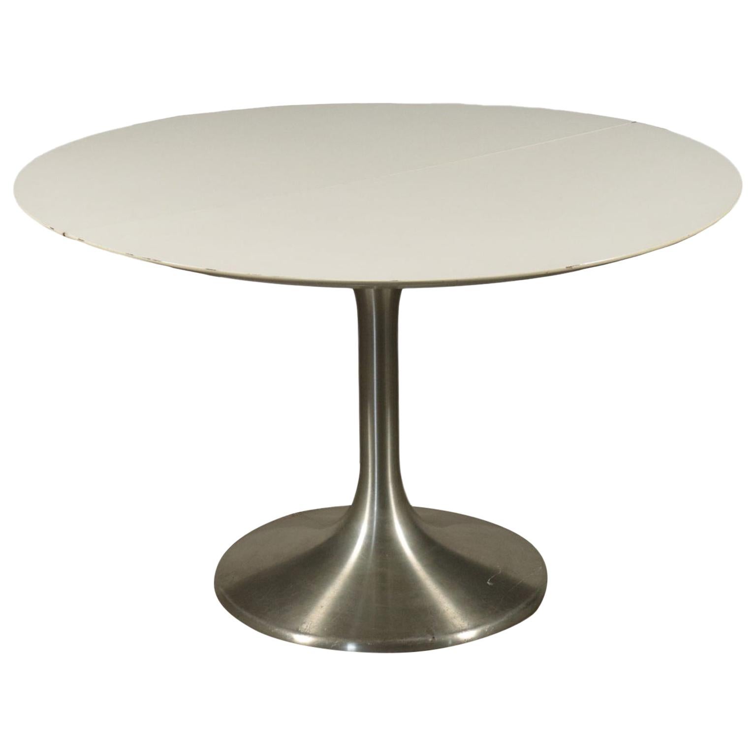 1960s Record Metal Stand Table For Sale at 1stDibs