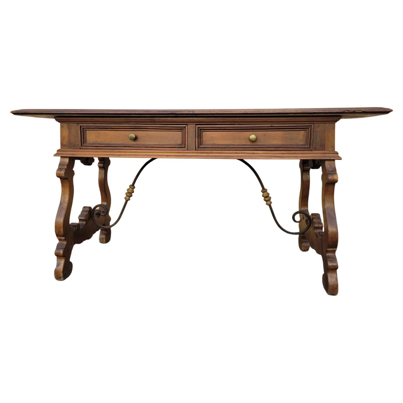 Mid-18th Century Oak Pier Table at 1stDibs