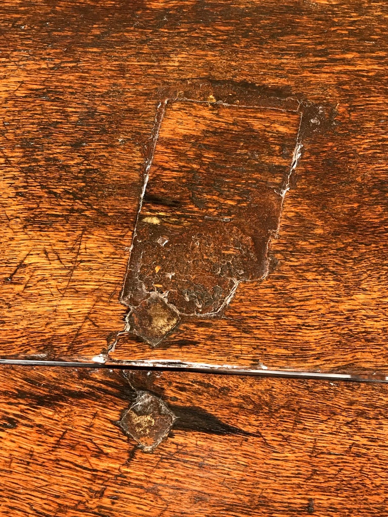 Table Gateleg Oval Oak Flemish Split Leg 5ft Original Ironwork ...