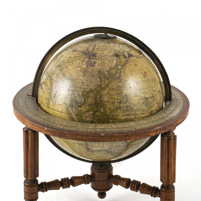 Table Globe, James Wyld, London at 1stDibs | victorian globe