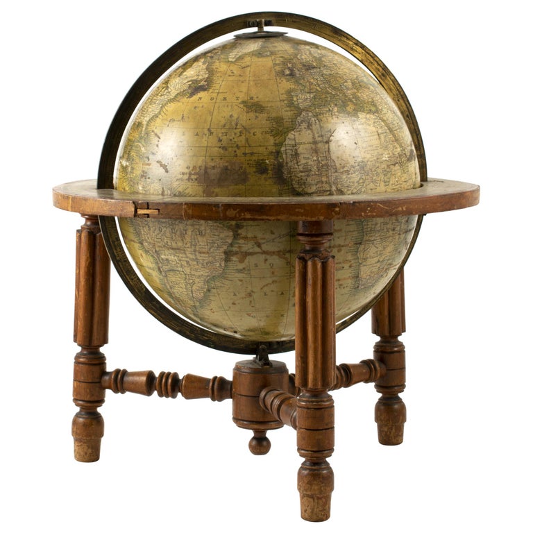 Table Globe, James Wyld, London at 1stDibs | victorian globe
