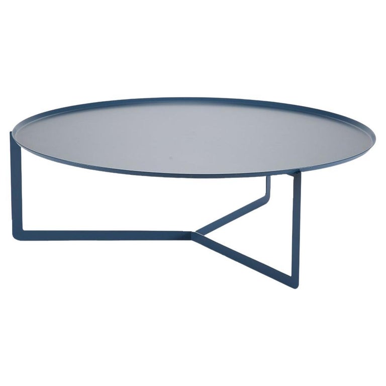 Table in Metal "Round" D95 For Sale at 1stDibs