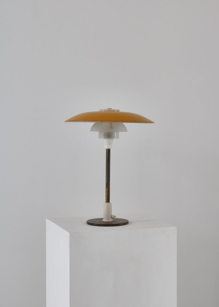 Vintage Table Lamp Brass "PH-Lamp" by PH / Poul Henningsen, Louis ...