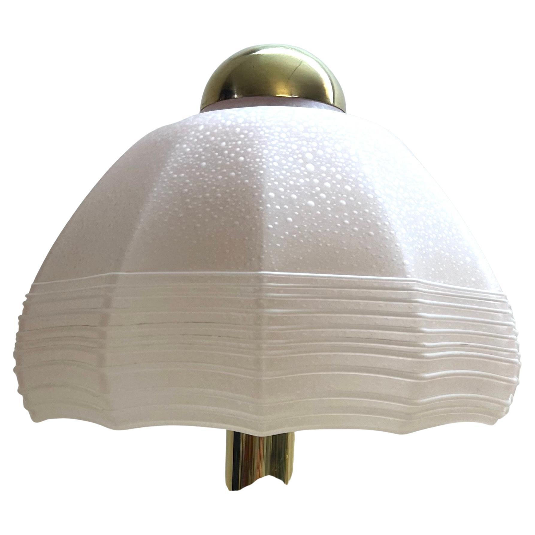F. Fabbian Frosted Shade Table Lamp at 1stDibs